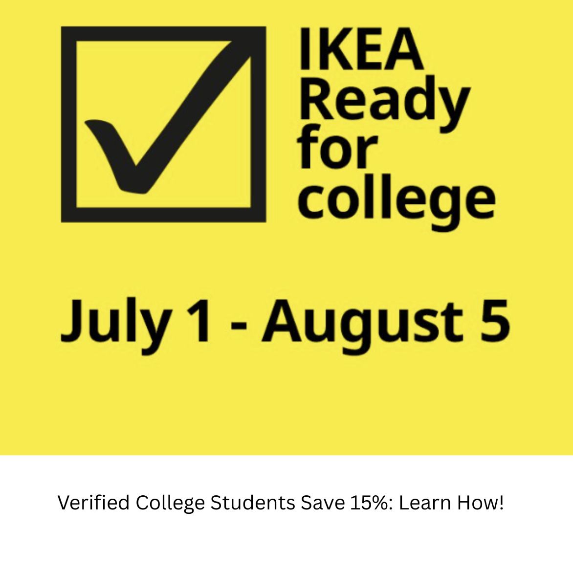 IKEA Dorm Essentials | Rosedale Center